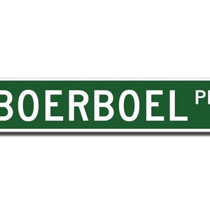 Boerboel, Boerboel Gift, Boerboel Sign, Dog Lover Gift, Custom Street ...