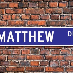 Matthew, Matthew Sign, Matthew Gift, Matthew Decor, Child Gift ...