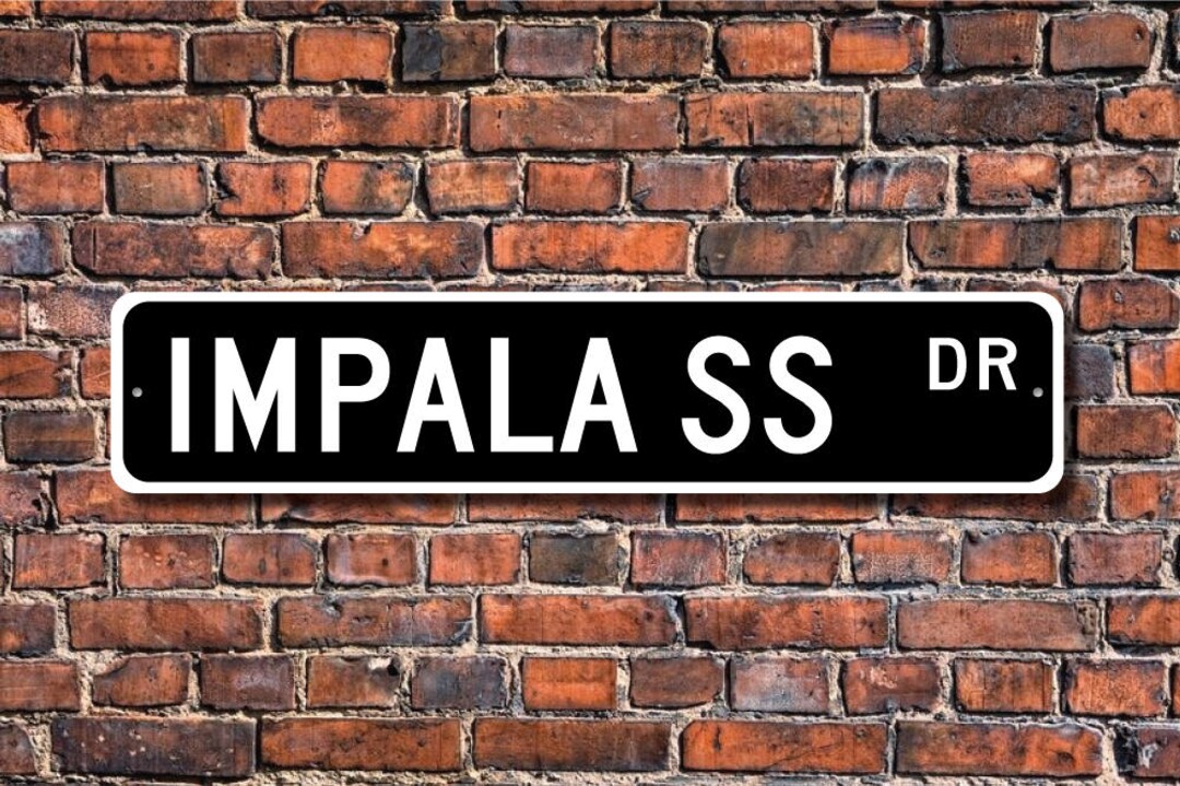 Impala SS, Chevrolet Impala SS Sign, Chevrolet Impala SS Gift, Chevy ...