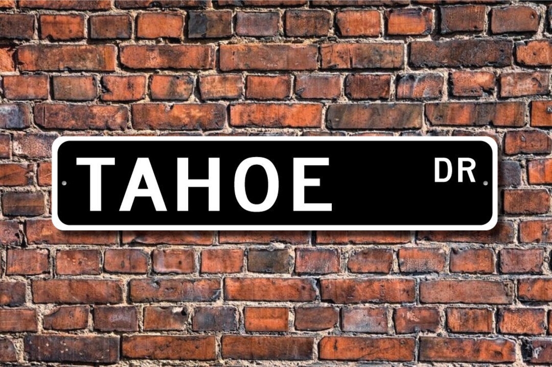 Tahoe, Chevrolet Tahoe Sign, Chevrolet Tahoe Gift, Chevrolet Tahoe ...