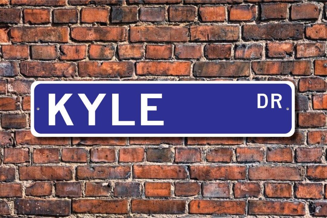Kyle, Kyle Sign, Kyle Gift, Kyle Fan, Kyle Decor, Child Gift ...