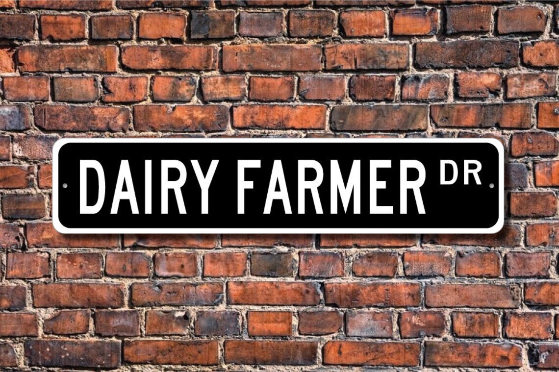 Dairy Farmer Dairy Farmer Gift Dairy Farmer Sign Gift for - Etsy
