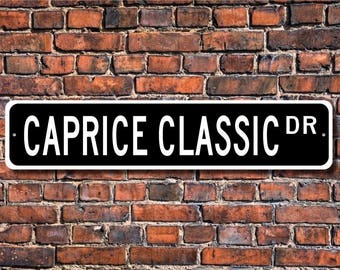 Caprice Parking Sign, Caprice Sign, Chevy Caprice, Caprice Sign ...