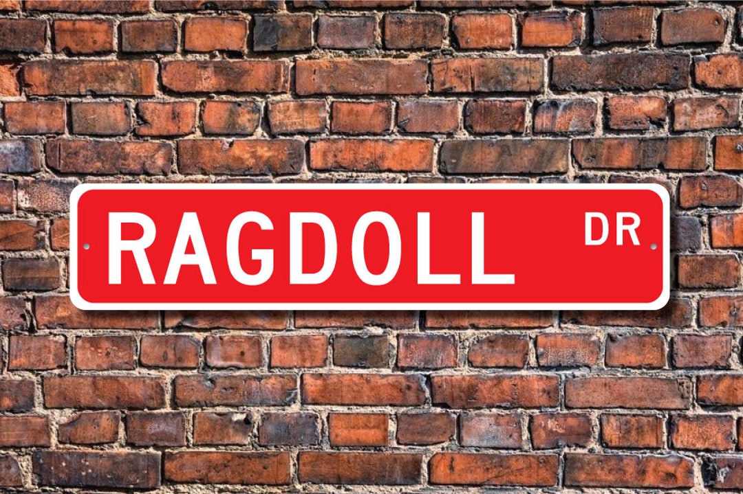 Ragdoll, Ragdoll Lover, Ragdoll Sign, Ragdoll Gift, Ragdoll Cat Decor ...