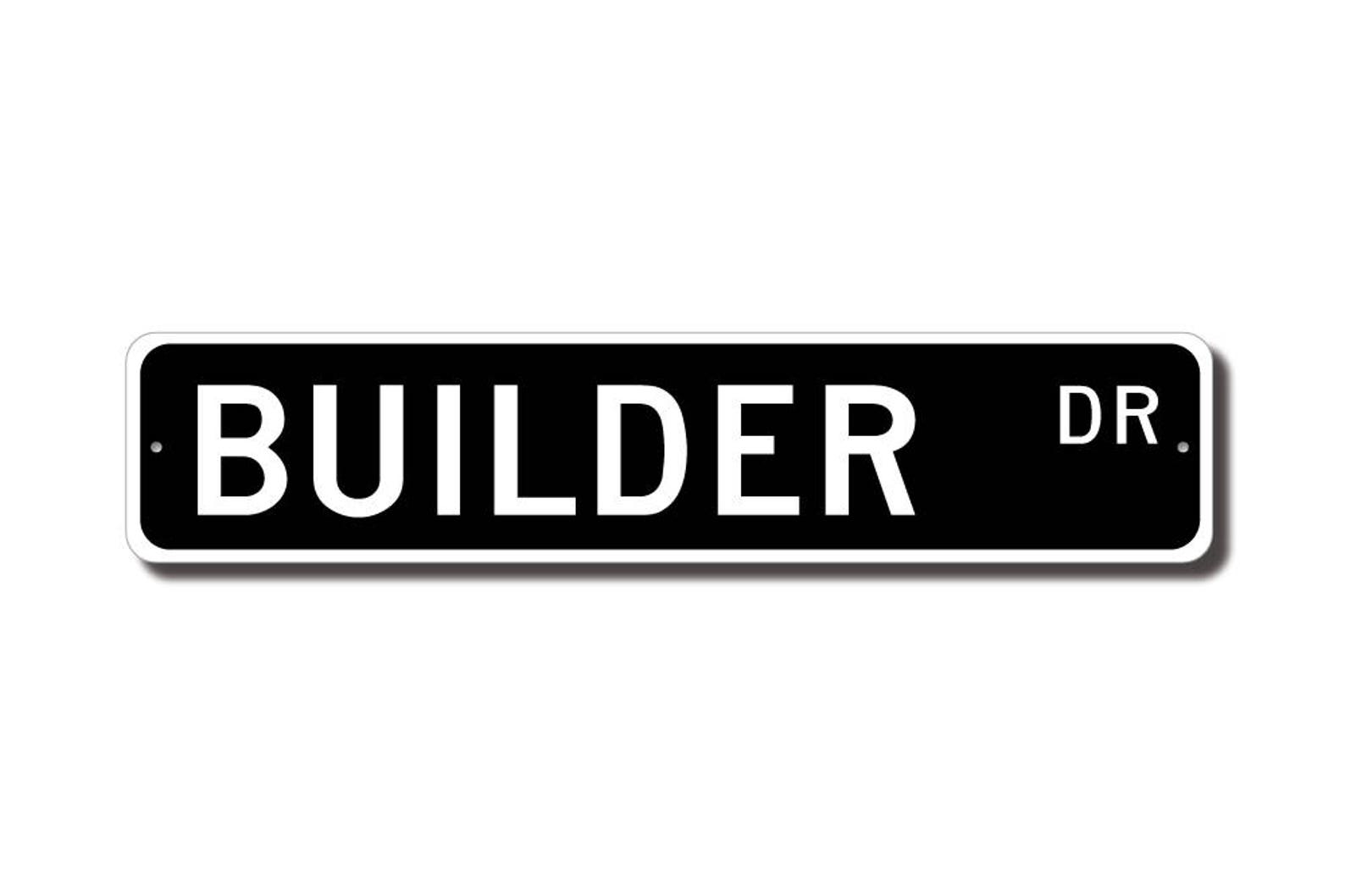 Builder Builder Gift Builder Sign builder Decor Contractor - Etsy