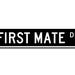 First Mate, First Mate Gift, First Mate Sign, Fishing Boat, Gift for ...