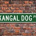 Kangal Dog, Kangal Dog Lover, Kangal Dog Sign, Custom Street Sign ...