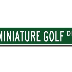 Miniature Golf, Miniature Golf Sign, Miniature Golf Fan, Miniature Golf ...