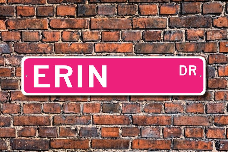 Erin Erin Sign Erin Lover Erin Gift Child Gift Grandchild - Etsy