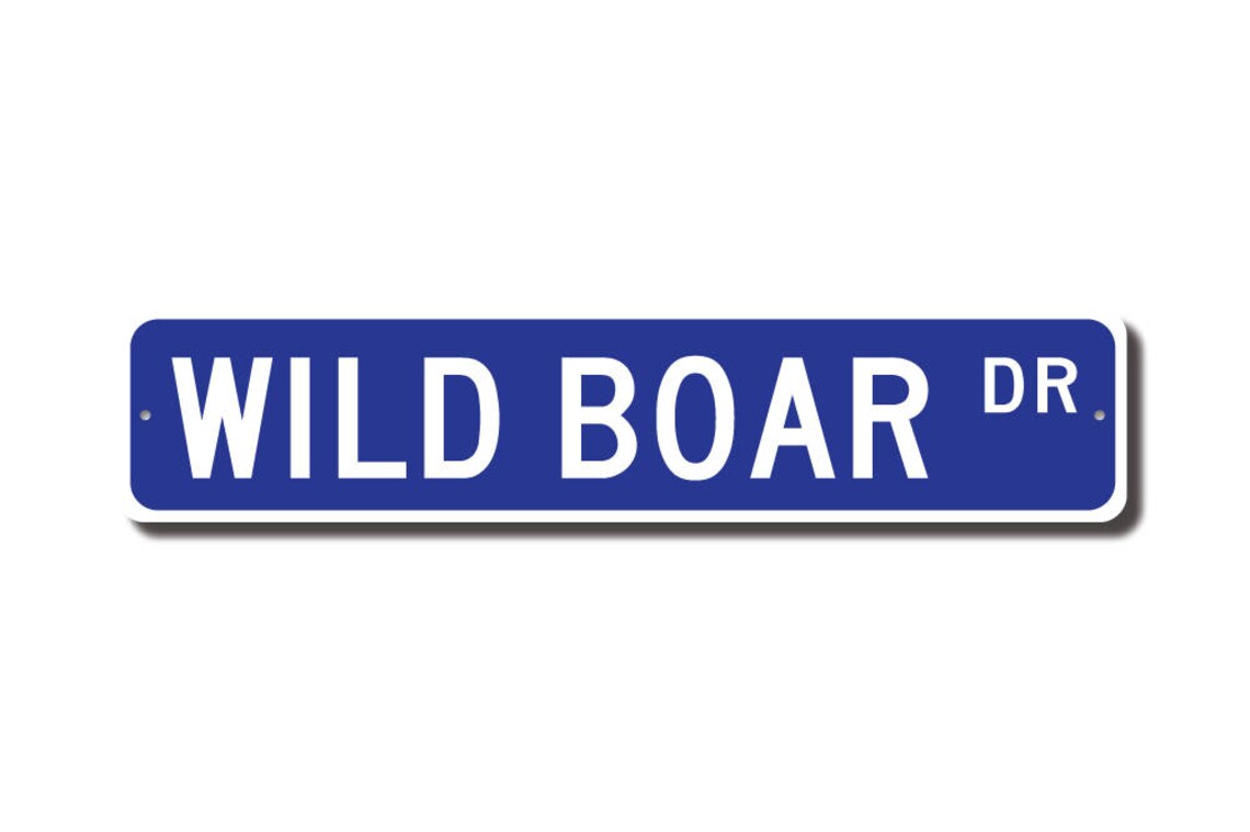 Wild Boar Wild Boar Gift Wild Boar Sign Wild Boar Decor - Etsy