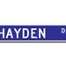 Hayden Hayden Sign Hayden Fan Hayden Decor Child Gift - Etsy