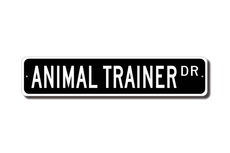 Animal Trainer Animal Trainer Gift Animal Trainer Sign - Etsy