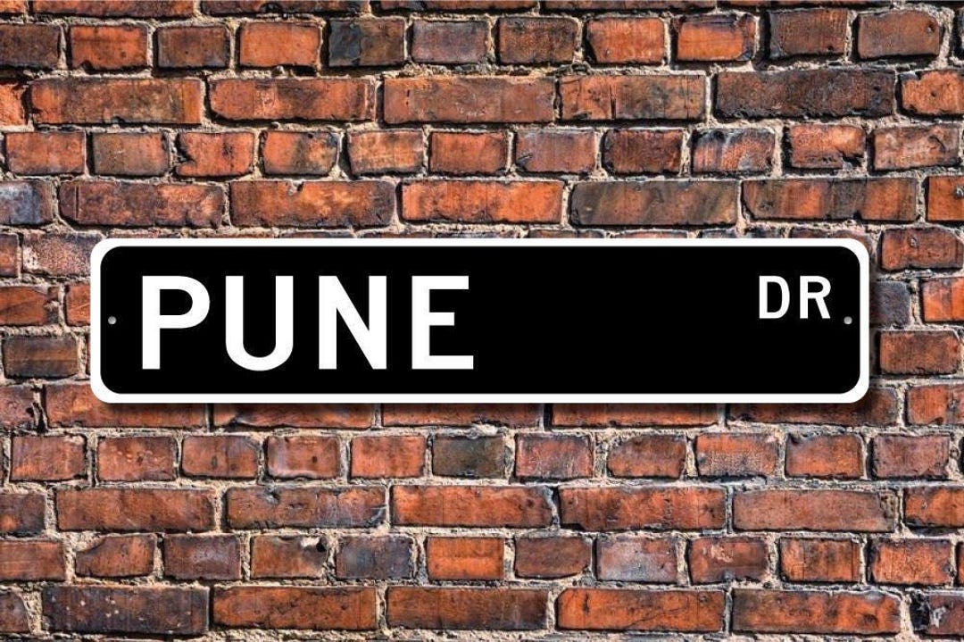 Pune, Pune Sign, Pune Gift, Pune Visitor, Pune Souvenir, Western India ...