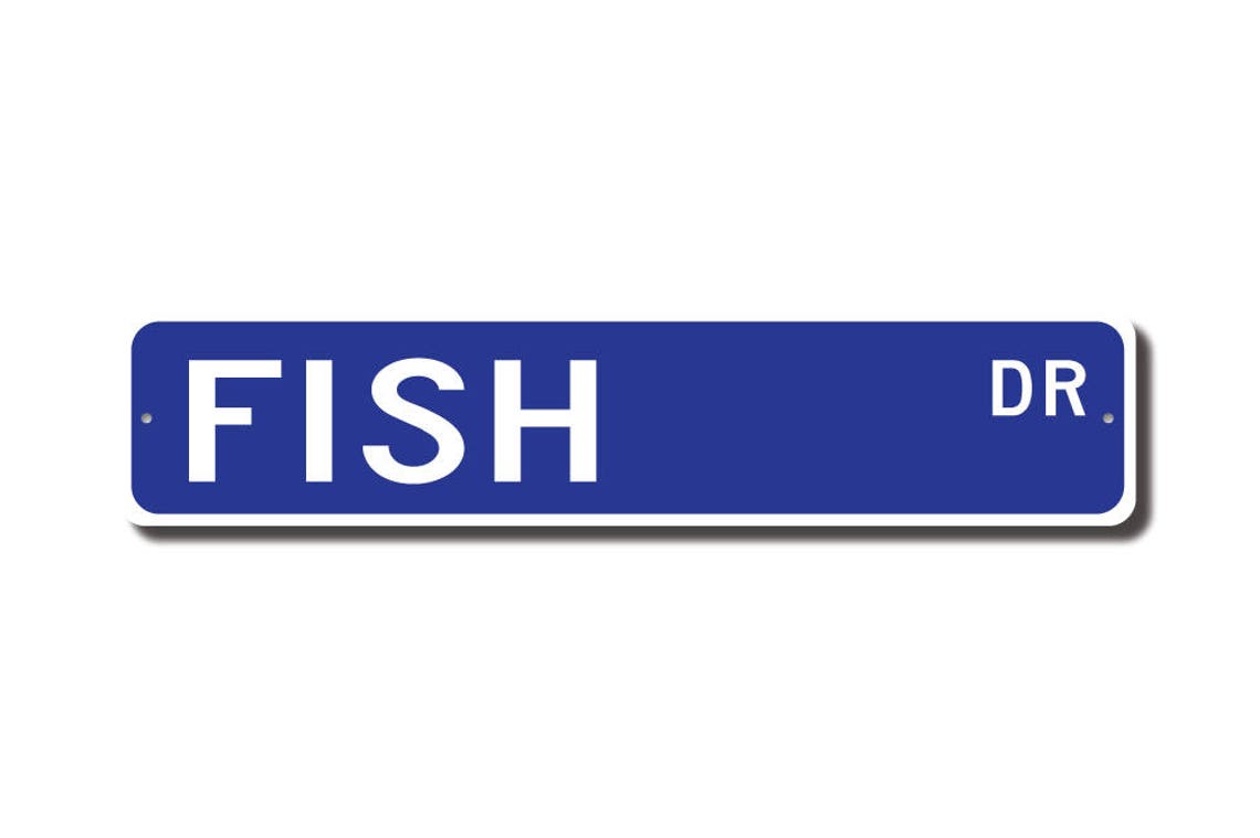 Fish Fish Gift Fish Sign Fish Decor Fish Lover Fish | Etsy