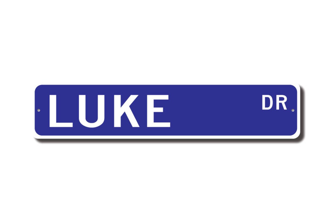 Luke Luke Sign Luke Gift Luke Decor Luke Fan Child Gift | Etsy