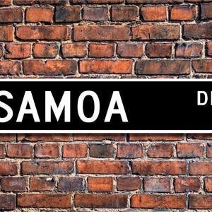 Samoa, Samoa Gift, Samoa Sign, Souvenir, Samoa Native, Samoa Visit ...