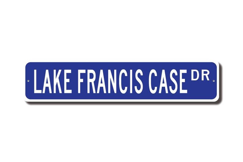 Lake Francis Case, Lake Francis Case Sign, Lake Francis Case Gift, Lake ...