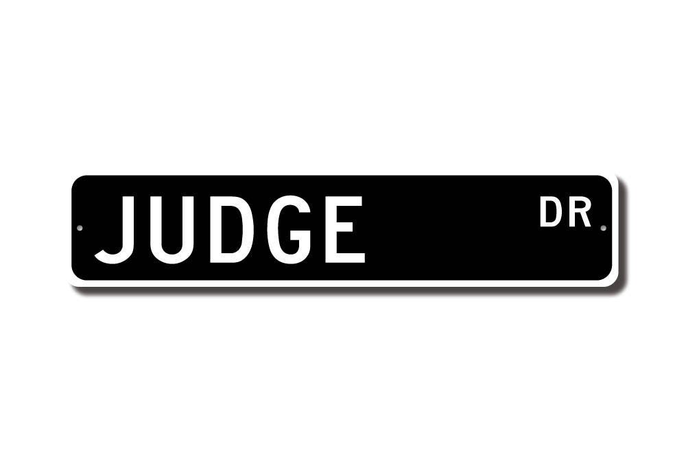 Judge Judge Gift Judge Sign Courtroom Lawyer Gift for a - Etsy