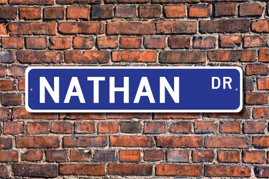 Nathan, Nathan Sign, Nathan Gift, Nathan Decor, Child Gift, Grandchild ...