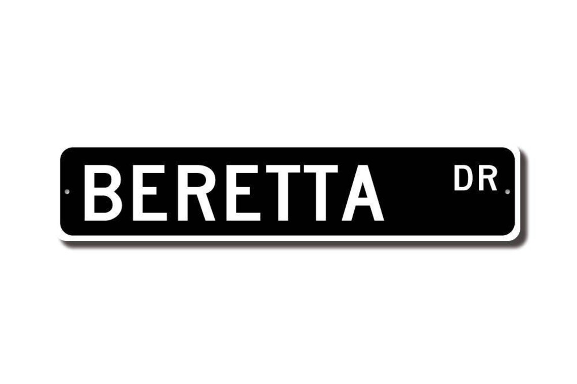 Beretta, Chevrolet Beretta Sign, Chevrolet Beretta Gift, Chevrolet ...
