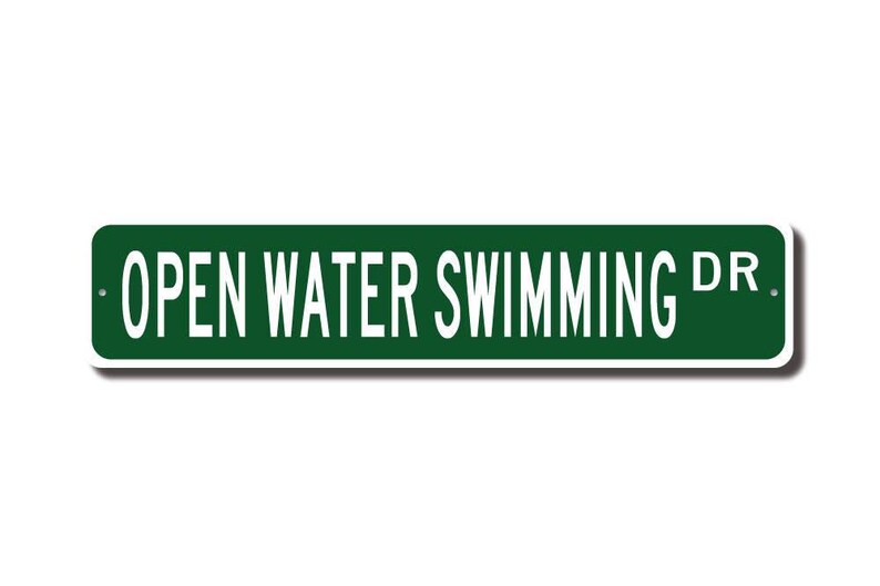Open Water Swimming, Open Water Swimming Sign, Open Water Swimming Fan ...
