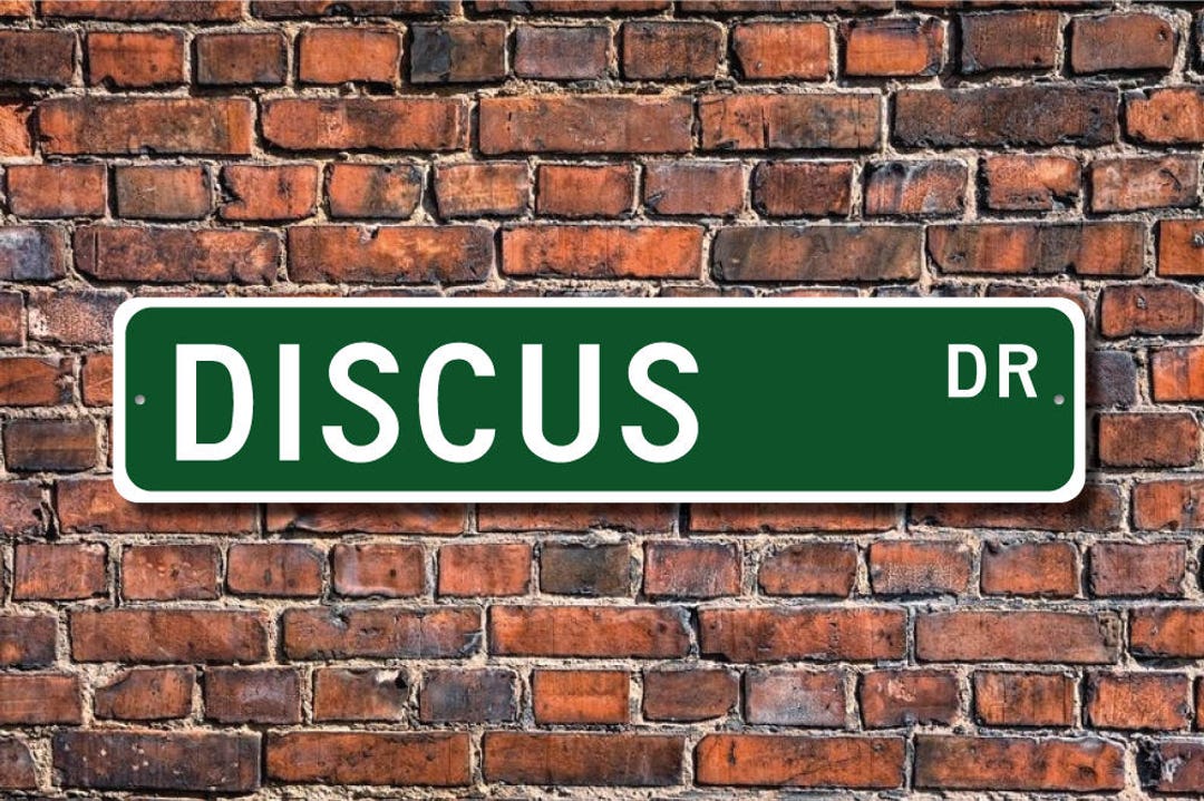 Discus, Discus Sign, Discus Fan, Discus Gift, Track & Field Event ...