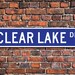 Clear Lake, Clear Lake Sign, Favorite Lake, Clear Lake Visitor, Lake ...