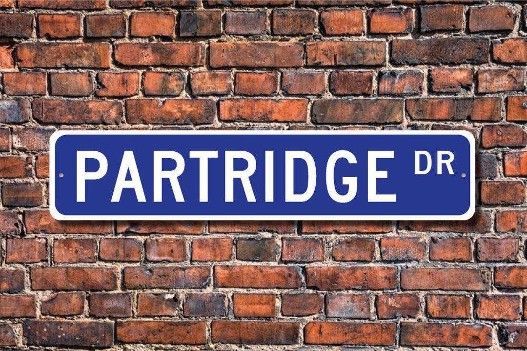 Partridge, Partridge Gift, Partridge Sign, Partridge Decor, Partridge ...