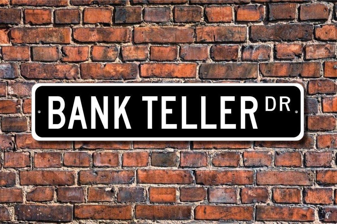 Bank Teller, Bank Teller Gift, Bank Teller Sign, Bank Teller Decor ...