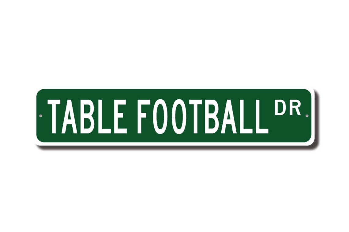 Table Football Table Football Sign Table Football Fan Table - Etsy