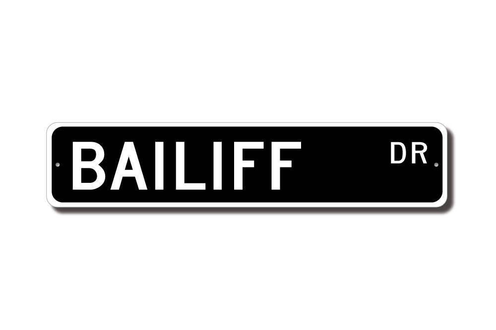 Bailiff, Bailiff Gift, Bailiff Sign, Bailiff Decor, Court Personnel ...