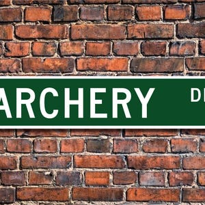 Archery Archery Gift Archery Sign Archery Lover Hunting - Etsy