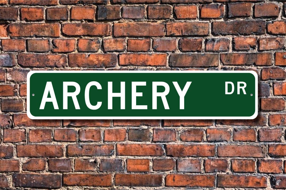 Archery Archery Gift Archery Sign Archery Lover Hunting - Etsy UK