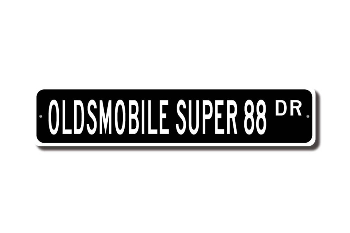 Super 88 Oldsmobile Super 88 Oldsmobile Super 88 Sign - Etsy