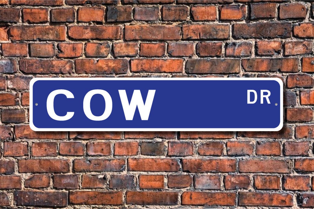 Cow, Cow Gift, Cow Sign, Cow Decor, Cattle Ranch, Dairy Farm, Barn Sign ...