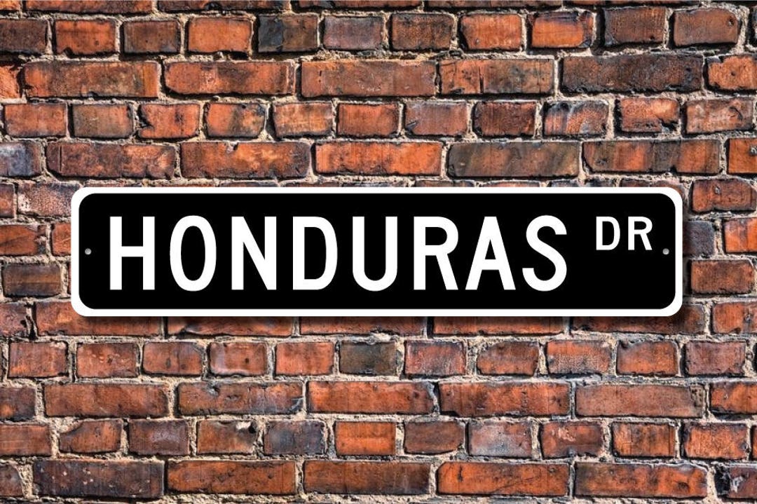 Honduras Sign, Honduras Wall Decor, Honduras Gift, Honduras Souvenir ...