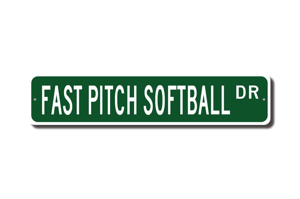 Fast Pitch Softball Fast Pitch Softball Sign Fast Pitch - Etsy
