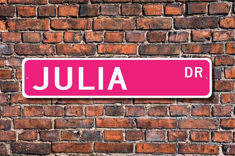 Julia Julia Sign Julia Gift Julia Lover Child Gift - Etsy