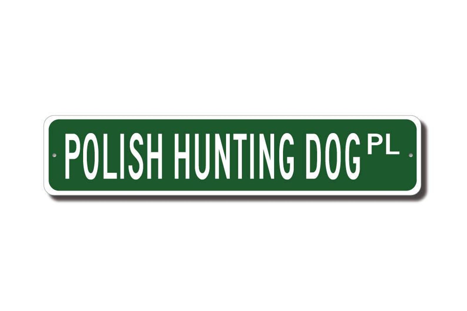 Polish Hunting Dog, Polish Hunting Dog Sign, Polish Hunting Dog Lover ...