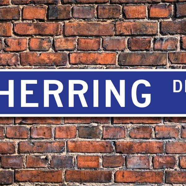 Herring Sign - Etsy