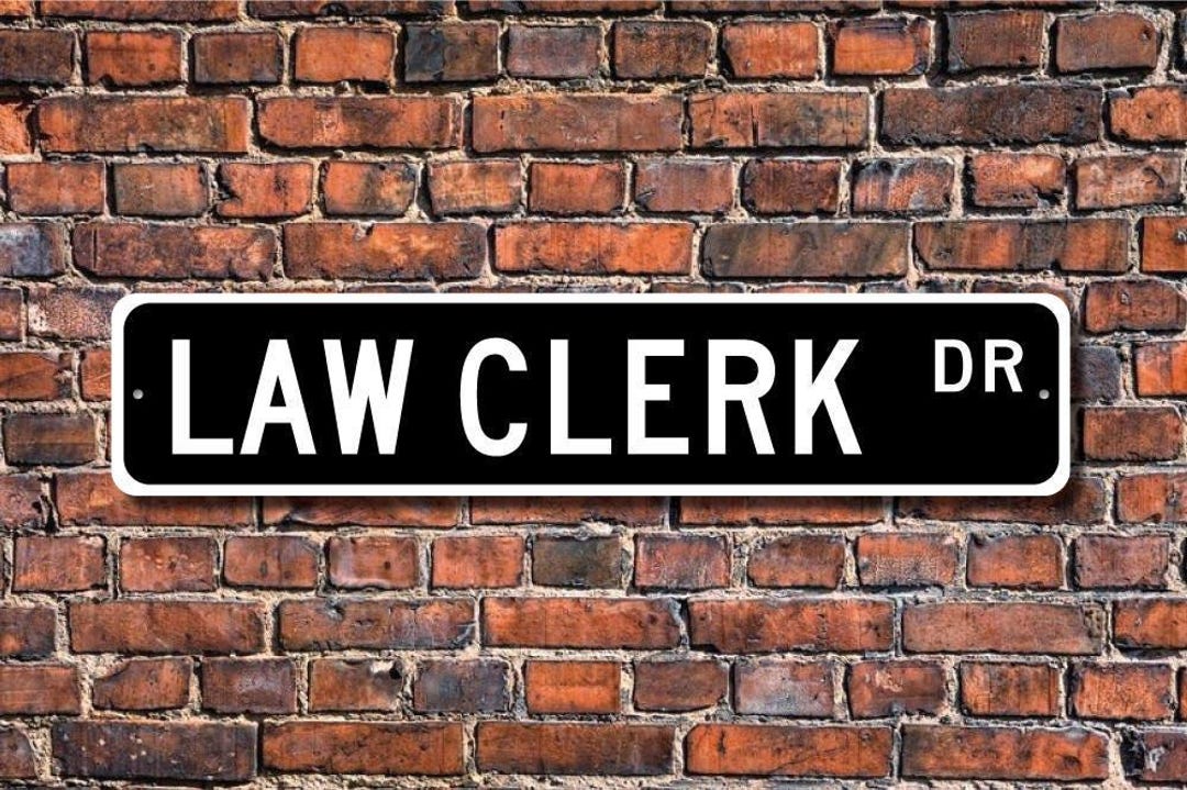 Law Clerk, Law Clerk Gift, Law Clerk Sign, Law Office Employee, Law ...
