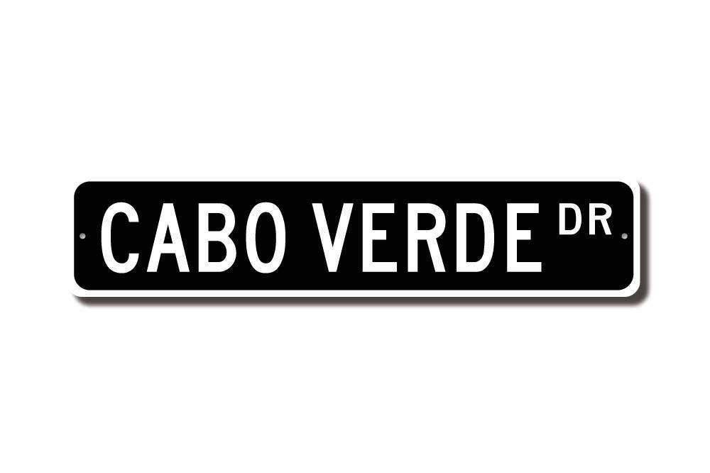 Cabo Verde Sign, Cabo Verde Gift, Cabo Verde Keepsake, Cabo Verde Wall ...