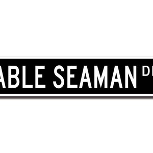 Able Seaman Gift, Able Seaman Decor, Able Seaman Wall Decor, Navy Gift ...