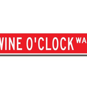 Wine O'clock Wine Sign, Wine Decor, Wine Lover Gift, Wine Souvenir ...