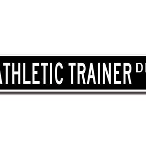 Athletic Trainer, Athletic Trainer Gift, Athletic Trainer Sign ...