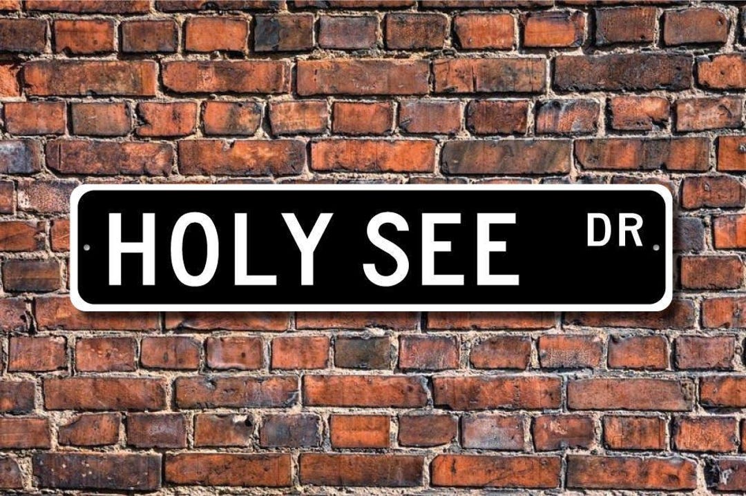 Holy See Sign, Holy See Wall Decor, Holy See Gift, Holy See Souvenir ...
