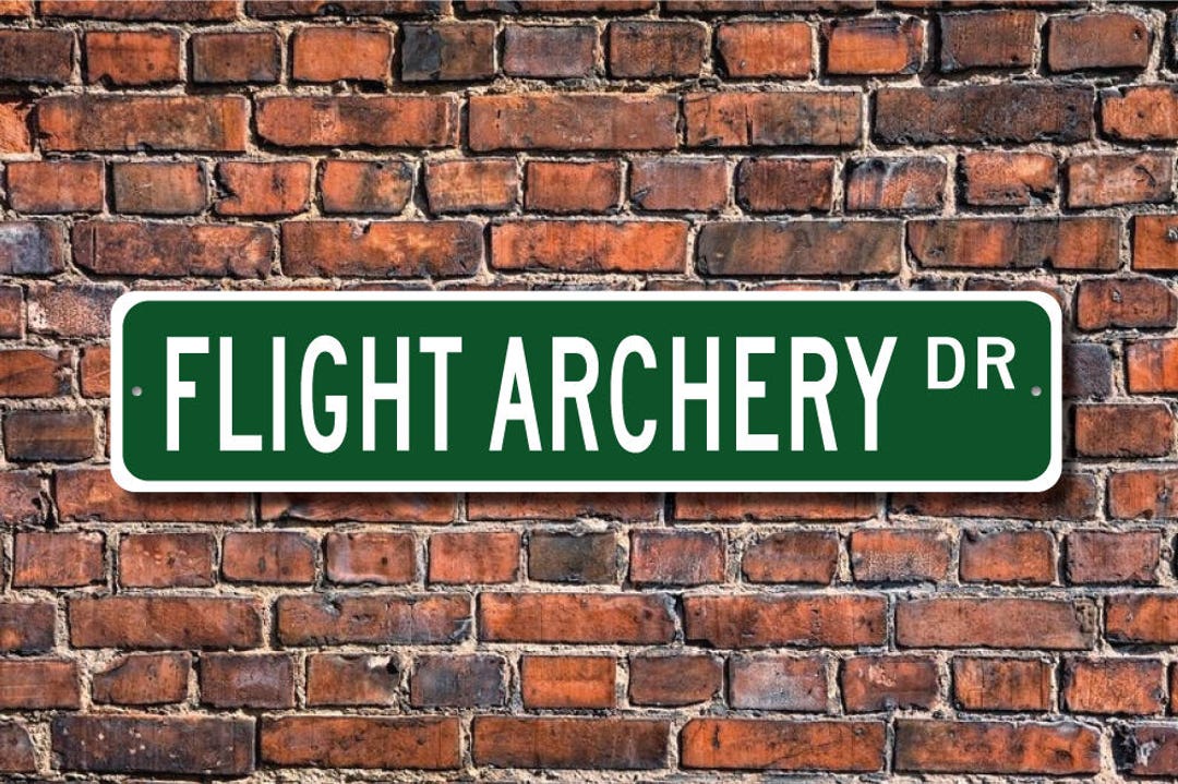 Flight Archery, Flight Archery Sign, Flight Archery Fan, Flight Archery ...