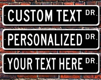 Pinche Way Street Sign Custom Personalized Gift Metal Print - Etsy