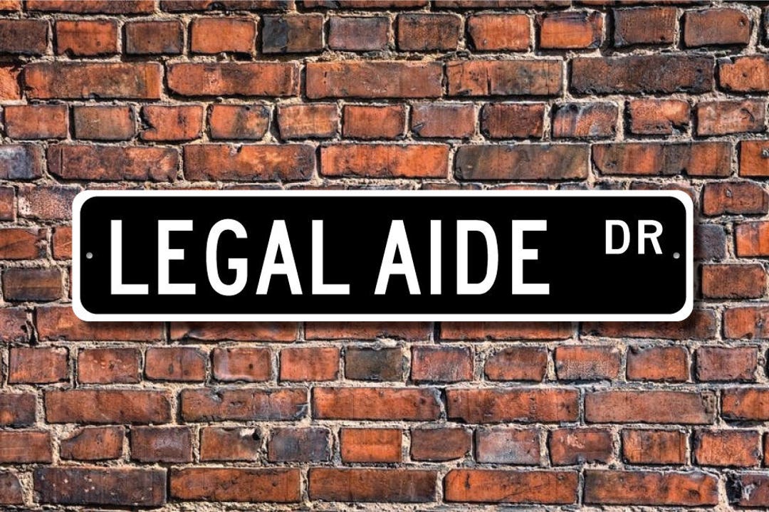 Legal Aide, Legal Aide Gift, Legal Aide Sign, Legal Assistant, Law ...