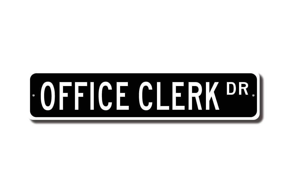 Office Clerk Office Clerk Gift Office Clerk sign office | Etsy